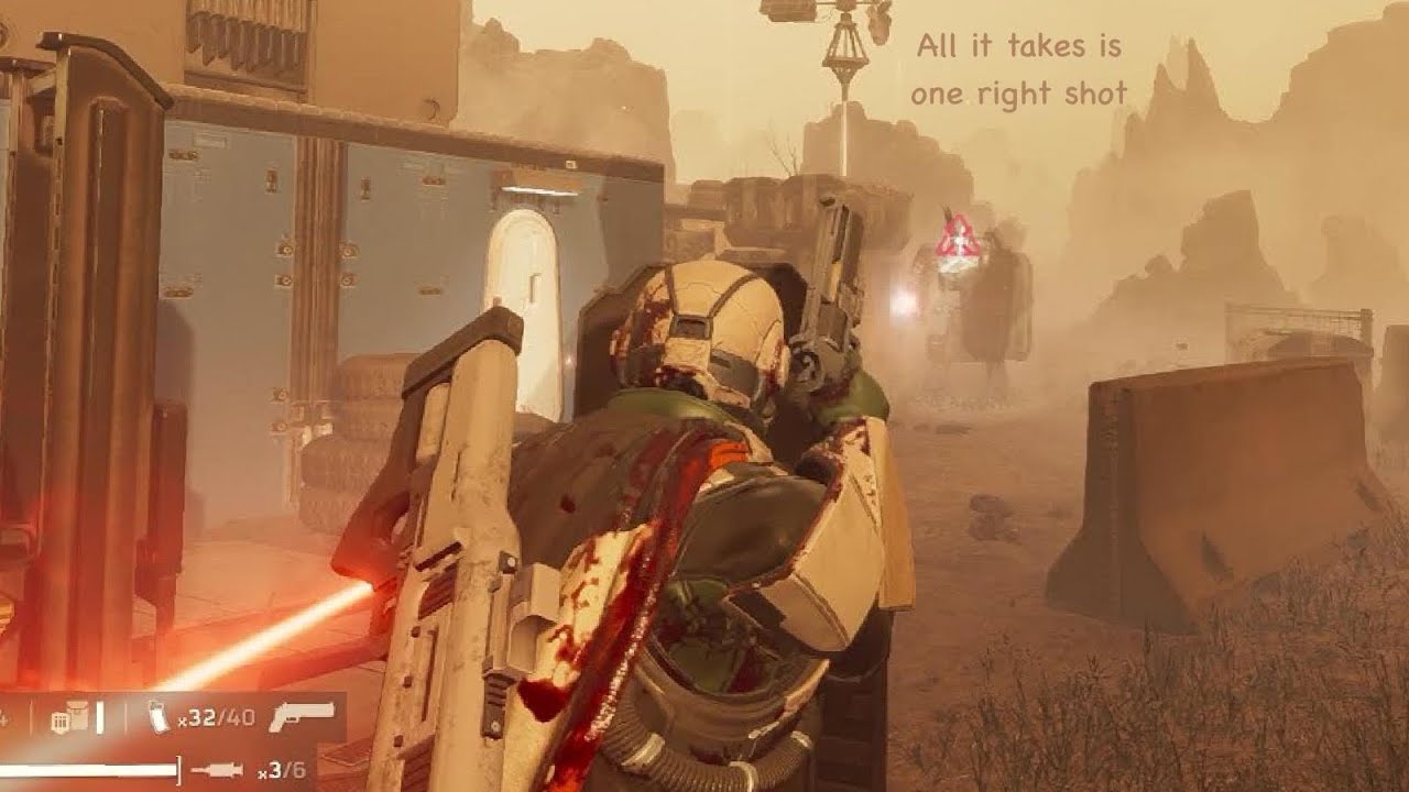 Helldivers 2 - Ballistic Shield Backpack with the Defender. Railgun as ...