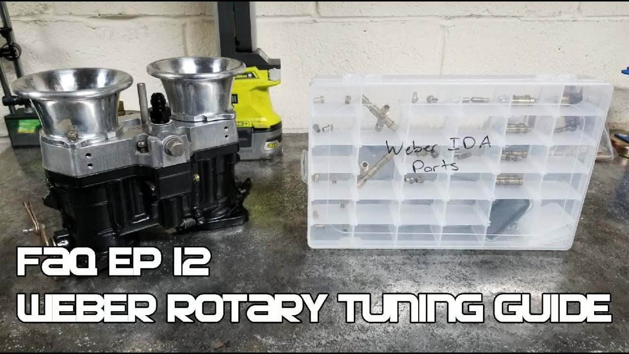 Weber 48 IDA Basic Tuning Guide for Rotary - YouTube