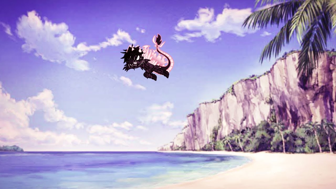Evolved Godzilla jumping off of a cliff meme (Gacha Club Version) - YouTube