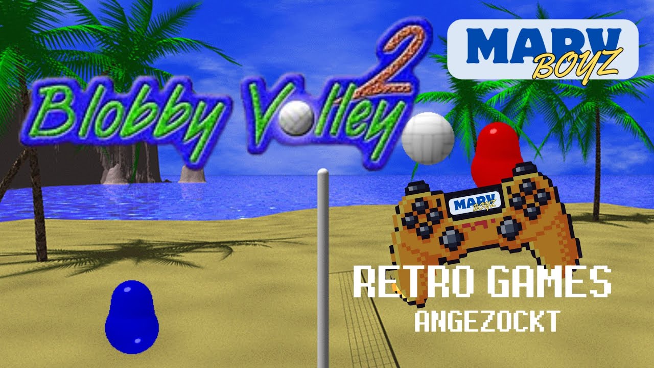 Retro Game Blobby Volley 2 Das Ultimative Pausenspiel - YouTube