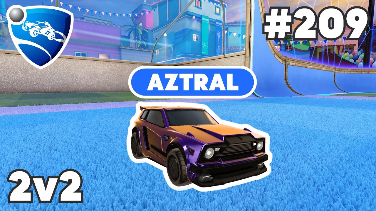 AztraL Ranked 2v2 PRO Replay #209 - Rocket League Replays - YouTube
