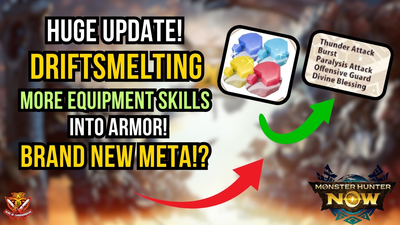 HUGE UPDATE! DRIFTSMELTING! More Equipment Skills into ARMOR! BRAND NEW ...