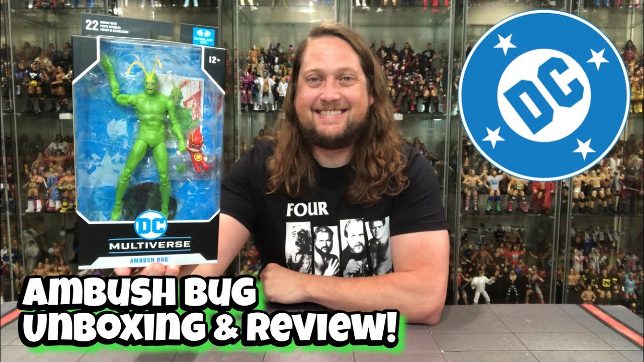 Ambush Bug DC McFarlane Toys Unboxing & Review! - YouTube