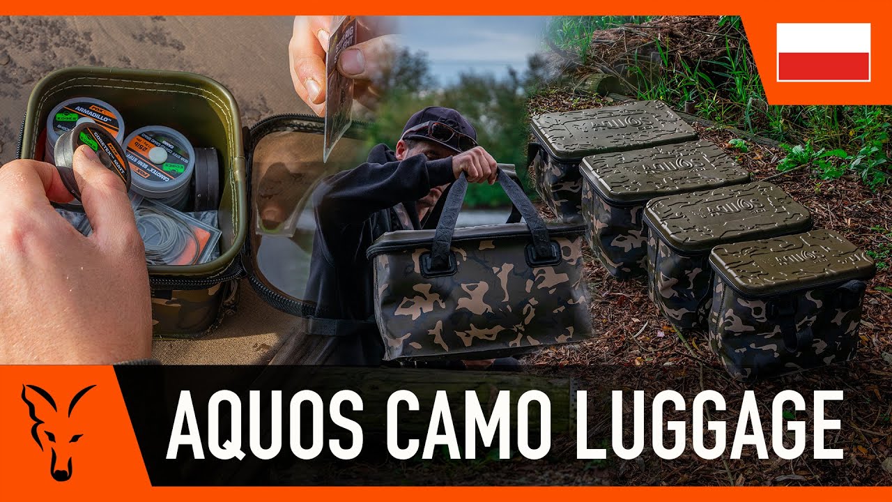 ***Fox Carp Fishing TV Polska*** TORBY I POKROWCE AQUOS CAMO - YouTube