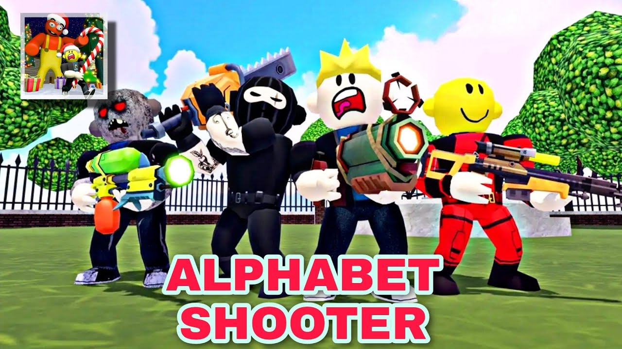 Alphabet shooter: survival FPS part #1 - YouTube
