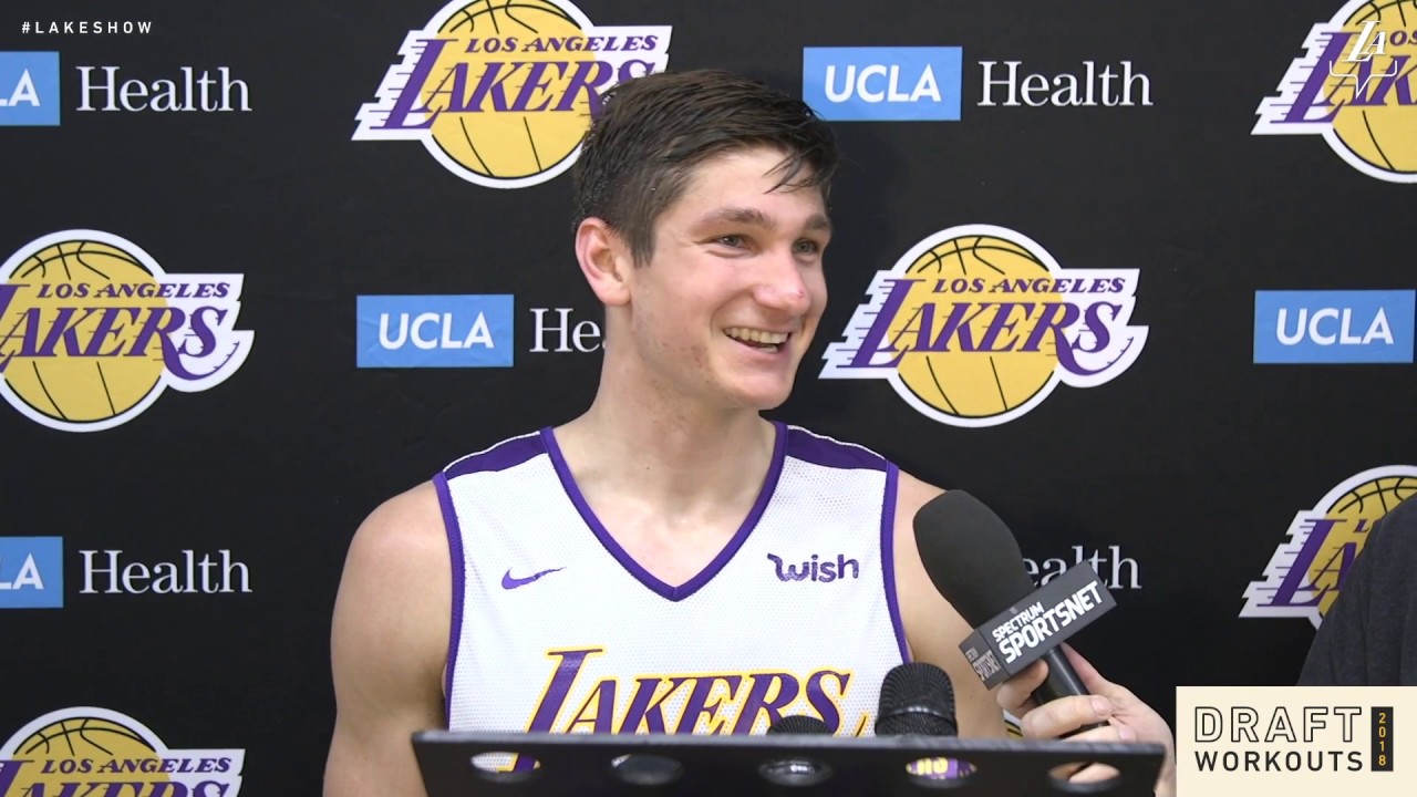 Draft Workouts: Grayson Allen (5/25/18) - YouTube