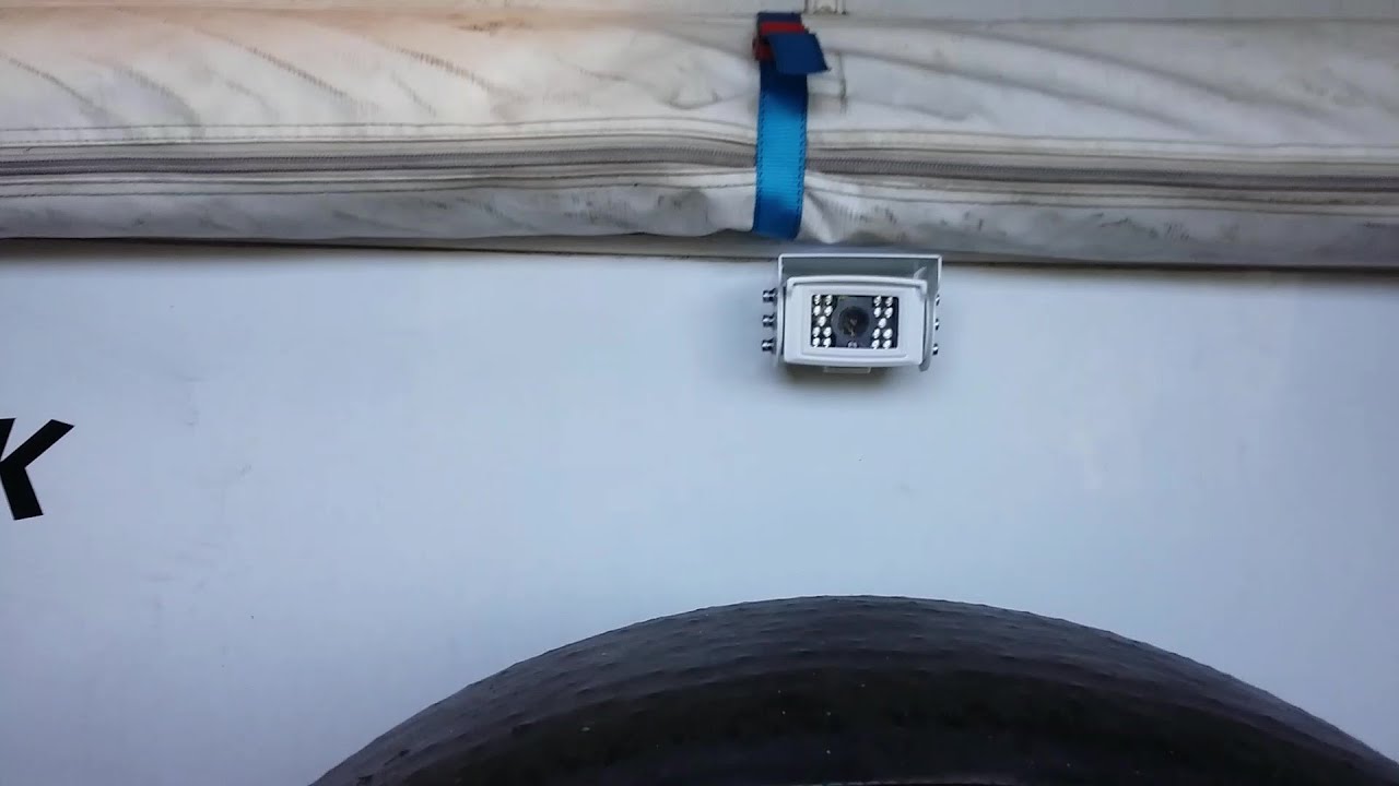 Jayco outback camper trailer rear camera install - YouTube