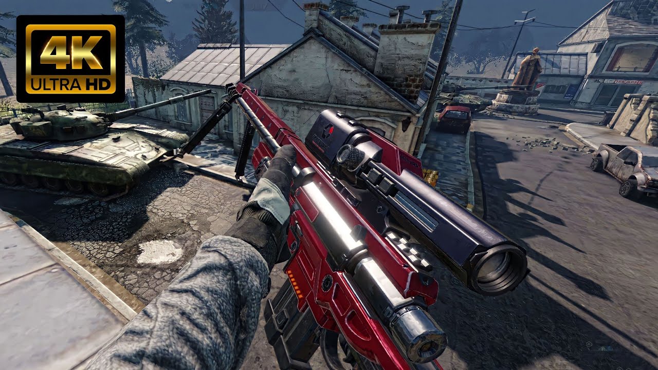 Call of Duty Mobile: DLQ Red Action - 4K Very High Graphics & No HUD ...