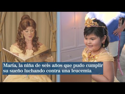 María, la niña de seis años que pudo cumplir su sueño luchando contra una leucemia