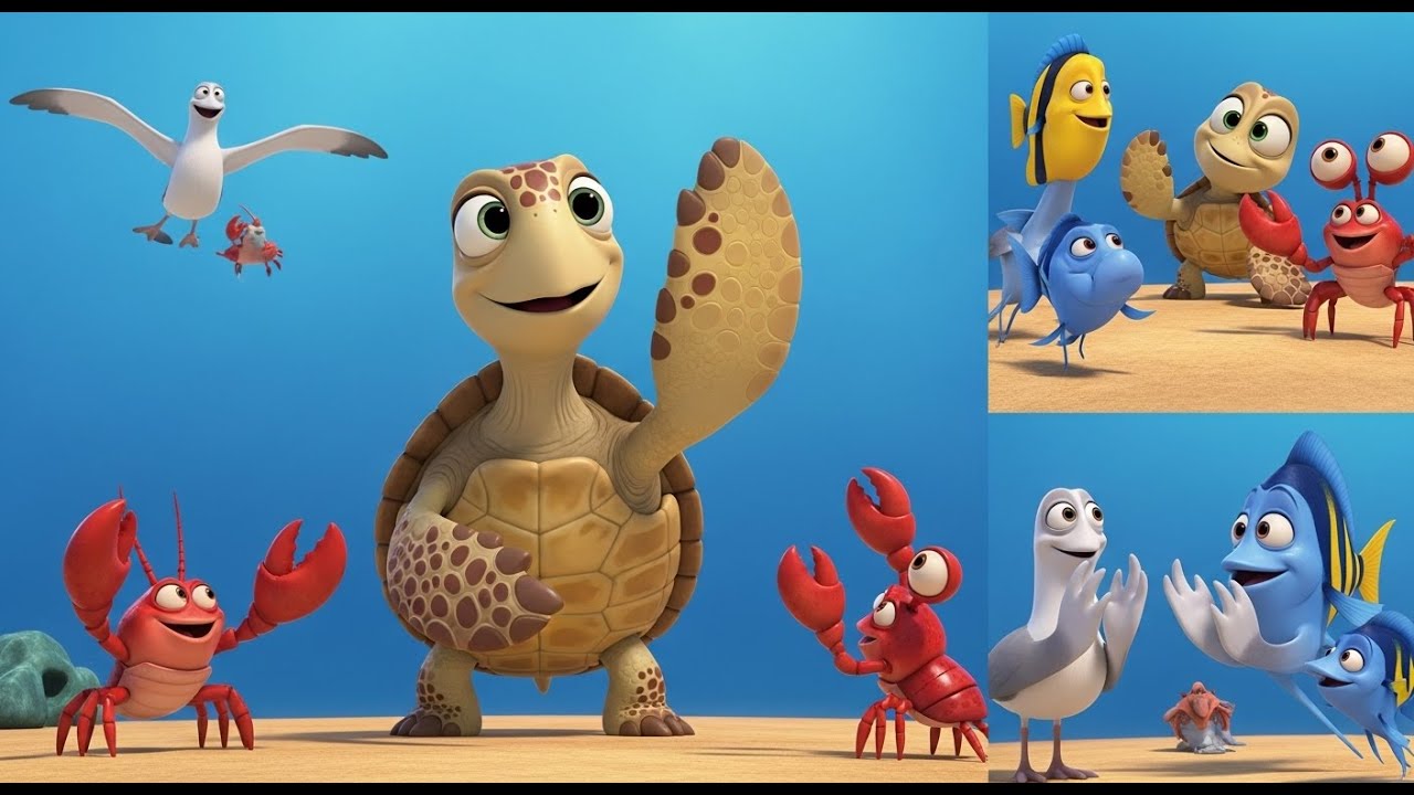 The Turtle Who Taught the Alphabet | ABC and Phonics Learning Song for ...