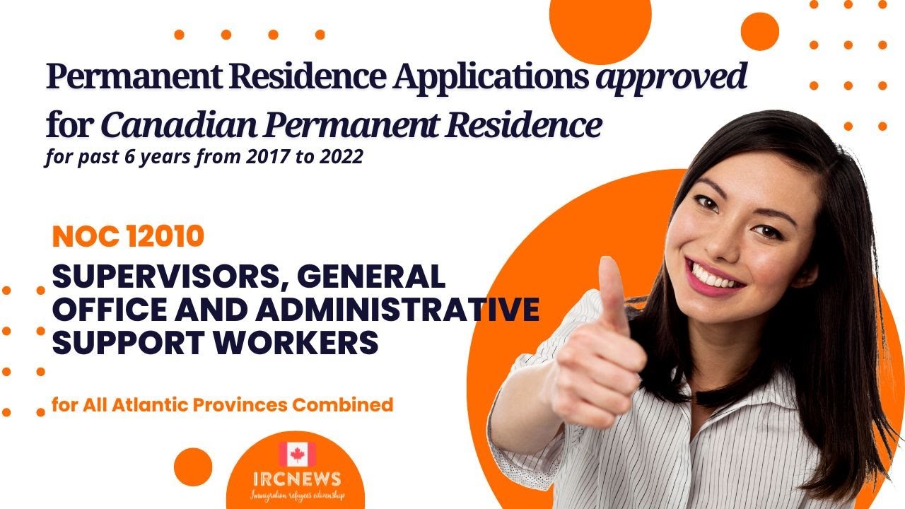 Approved Canada PR visa NOC 12010, Supervisors, general office for ...
