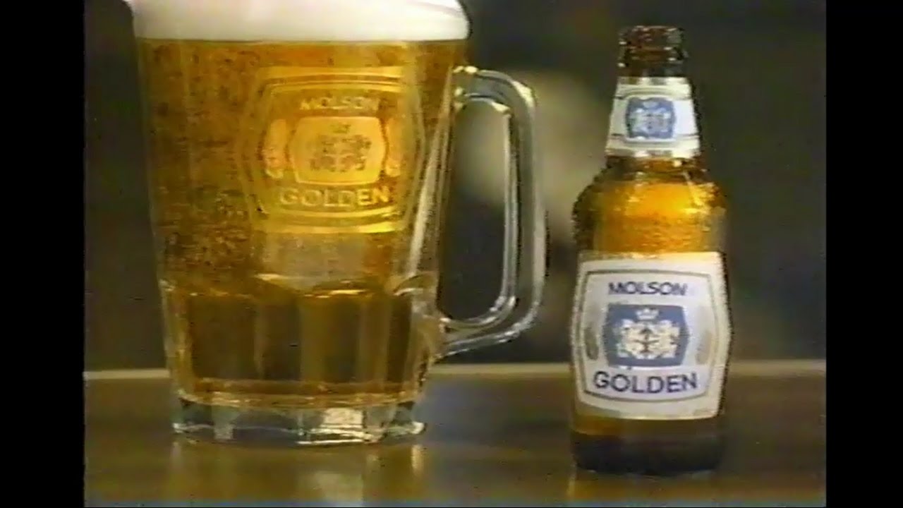 1980s Funny Beer Commercials Molson Golden Beer Golden Genie - YouTube