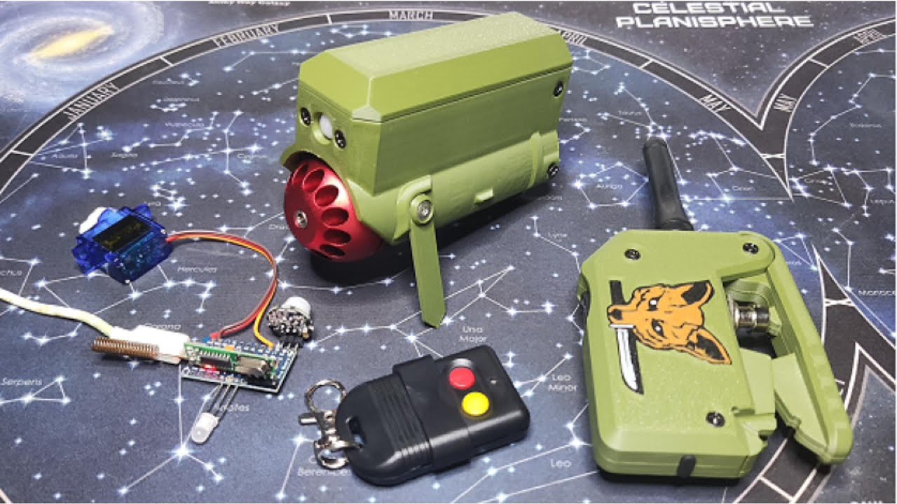 Airsoft Directional Mine - full video - YouTube