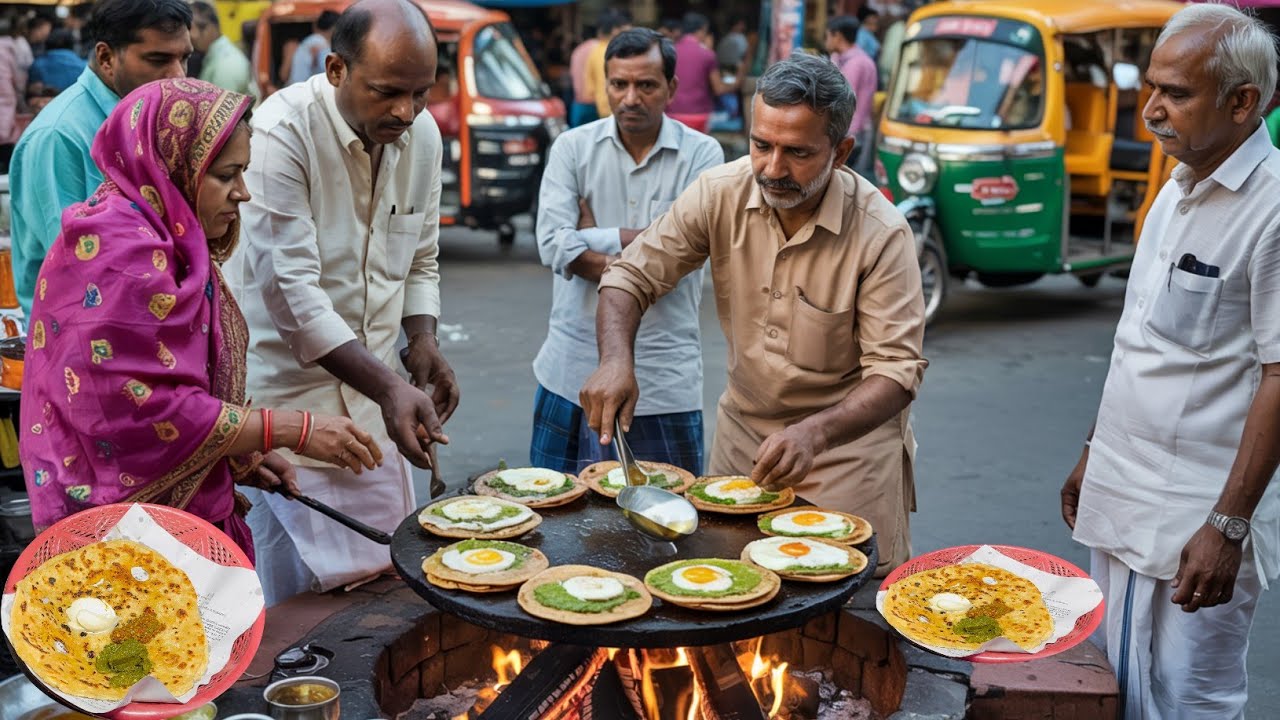 PAKISTANI LOCAL STREET FOOD ROADSIDE BREAKFAST || CHEAPER BREAKFAST ...