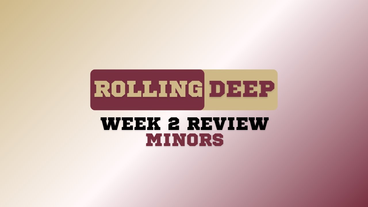 Rolling Deep Season 38 Minors Week 2 Recap Week 3 Preview - YouTube