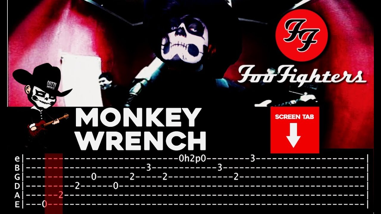 【FOO FIGHTERS】[ Monkey Wrench ] cover by Masuka | LESSON | GUITAR TAB ...