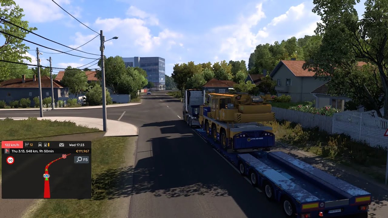 Mobile Crane 36t | Volvo FH16 | Euro Truck Simulator 2 | ETS 2 Gameplay | High Speed | #366 ...