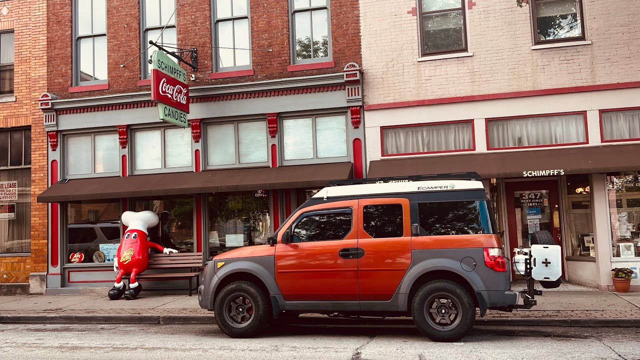 Honda Element Friends Road Trip & My solo Adventure being - YouTube