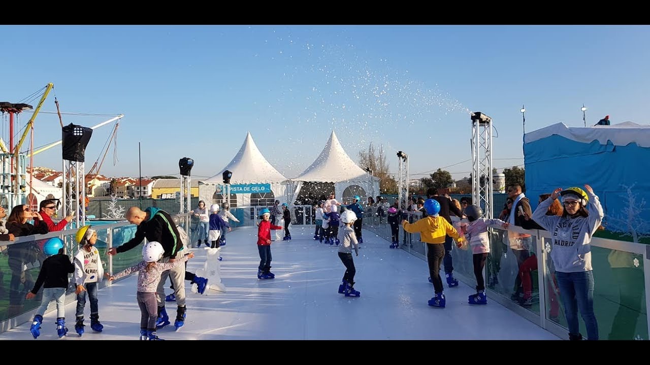 Ice Park 2018 powered by Unreal Ice Rinks - YouTube