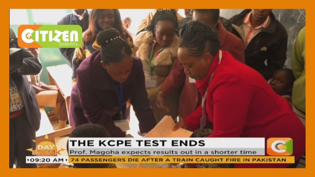 KCPE examination ends - YouTube