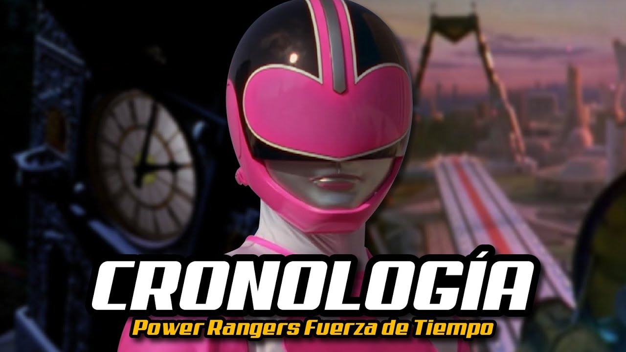 La Cronología de Power Rangers Fuerza de Tiempo ⚡⬇️🕒 | Armando R. - YouTube