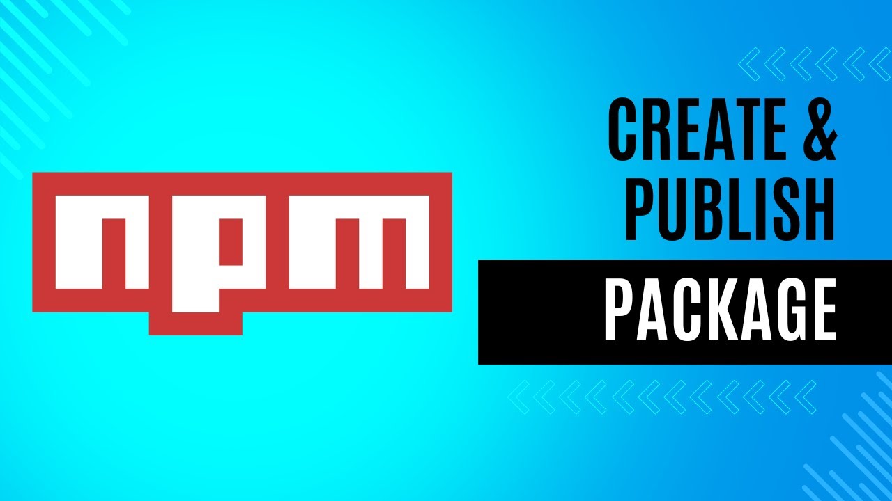 Create & Publish an NPM Package in a Minutes | Code Monarch - YouTube