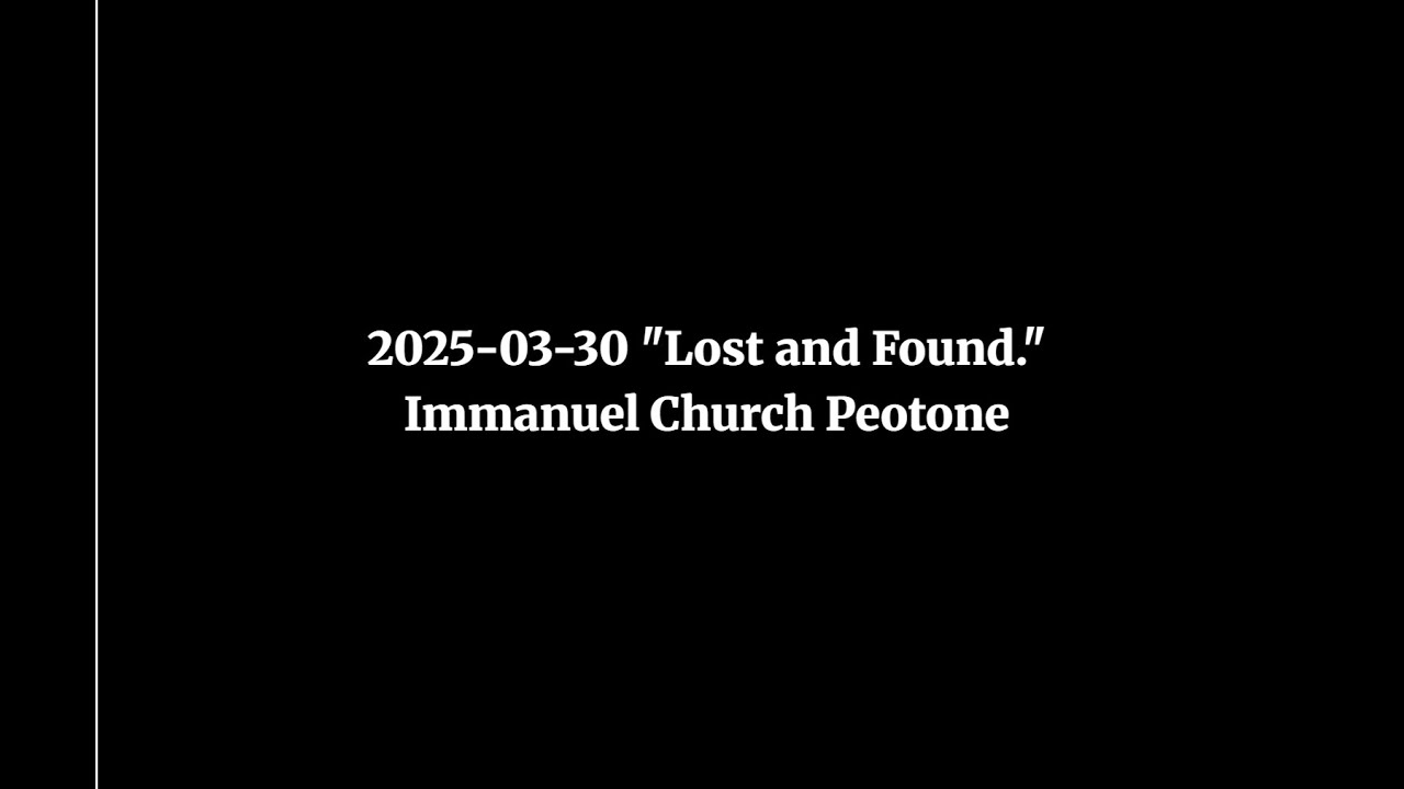 2025-03-23 "God Provides a Way." - YouTube