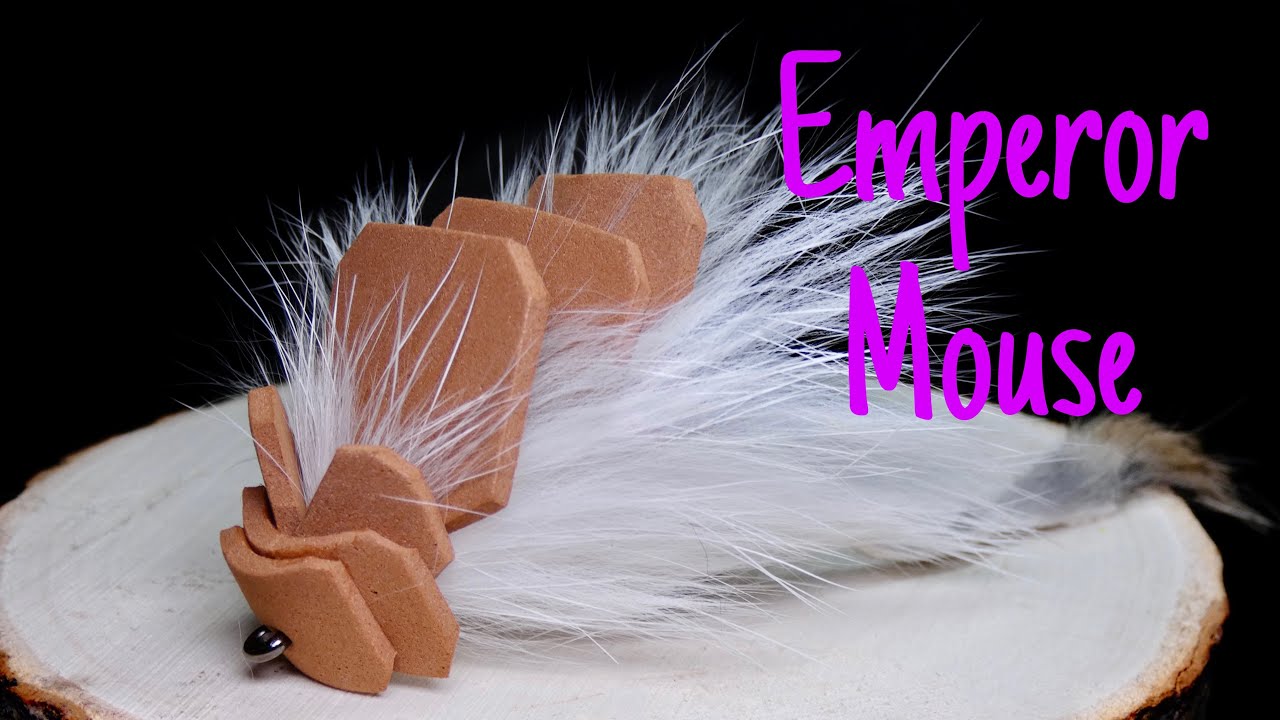 Fly tying EMPEROR MOUSE by Jorge G. Huertes - YouTube