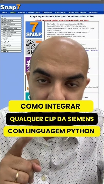 Como integrar qualquer CLP da Siemens com Python - YouTube