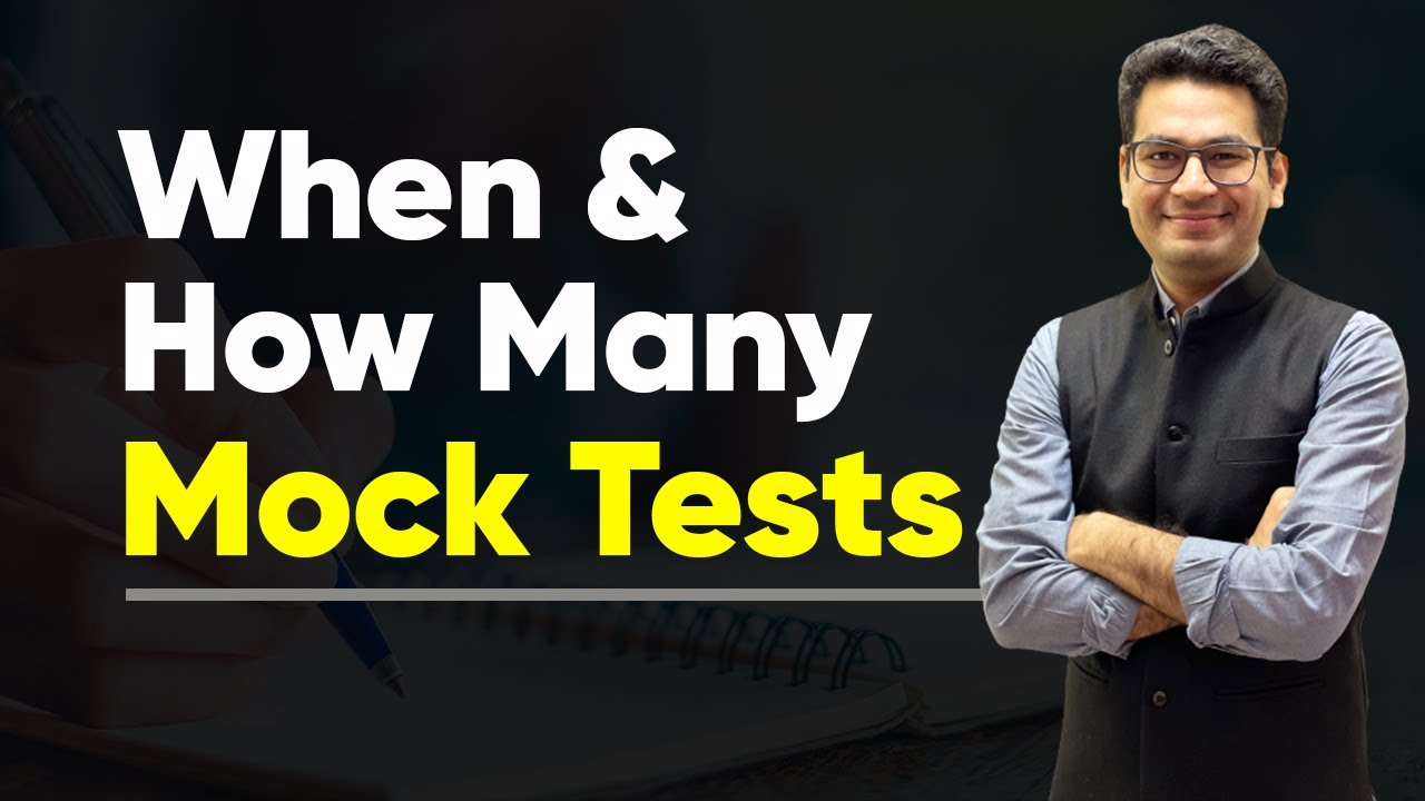 How Many Mock Tests | When to Start Taking Mocks for JEE Main 2021 ...