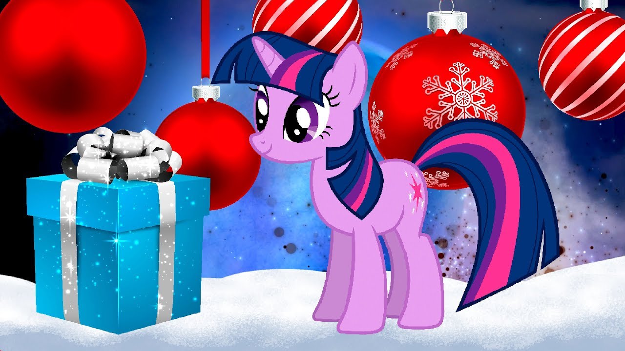 My Little Pony MLP Learn Colors with JINGLE BELLS SONG Magic Coloring ...