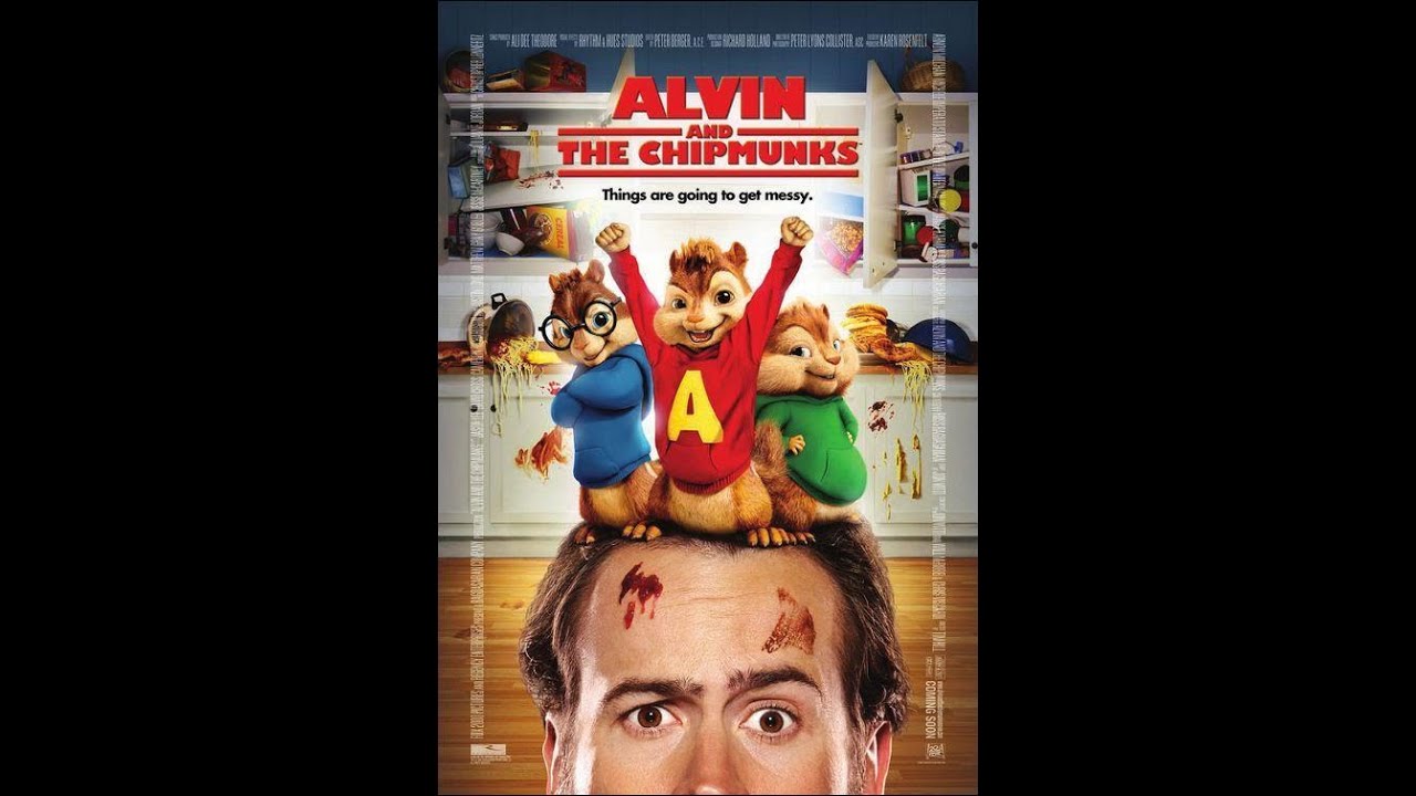 Alvin and the Chipmunks on Dave's head poster in some languages - YouTube