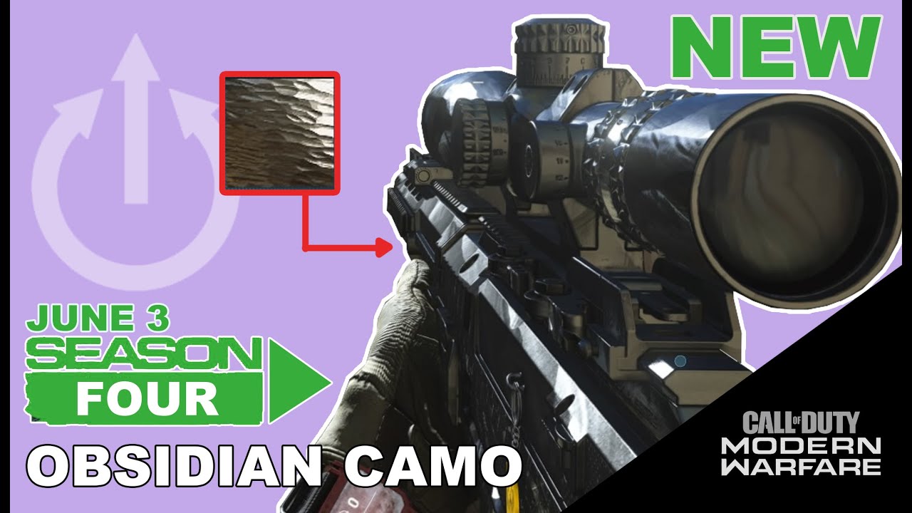 I Unlocked OBSIDIAN Camo on the AX50 - Modern Warfare - Sniper Gameplay ...