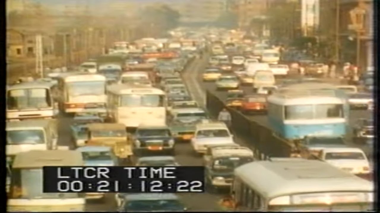 1980s Cairo | Cairo Traffic | Cairo Traffic jam | Wish you were here ...