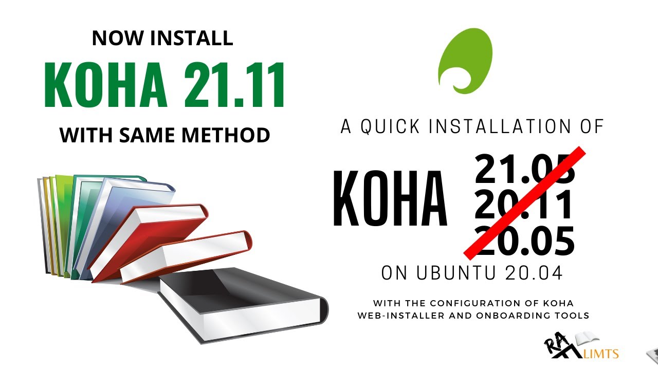 A Quick Installation of Koha 21.11 | Koha 21.05 | Koha 20 on Ubuntu 20. ...