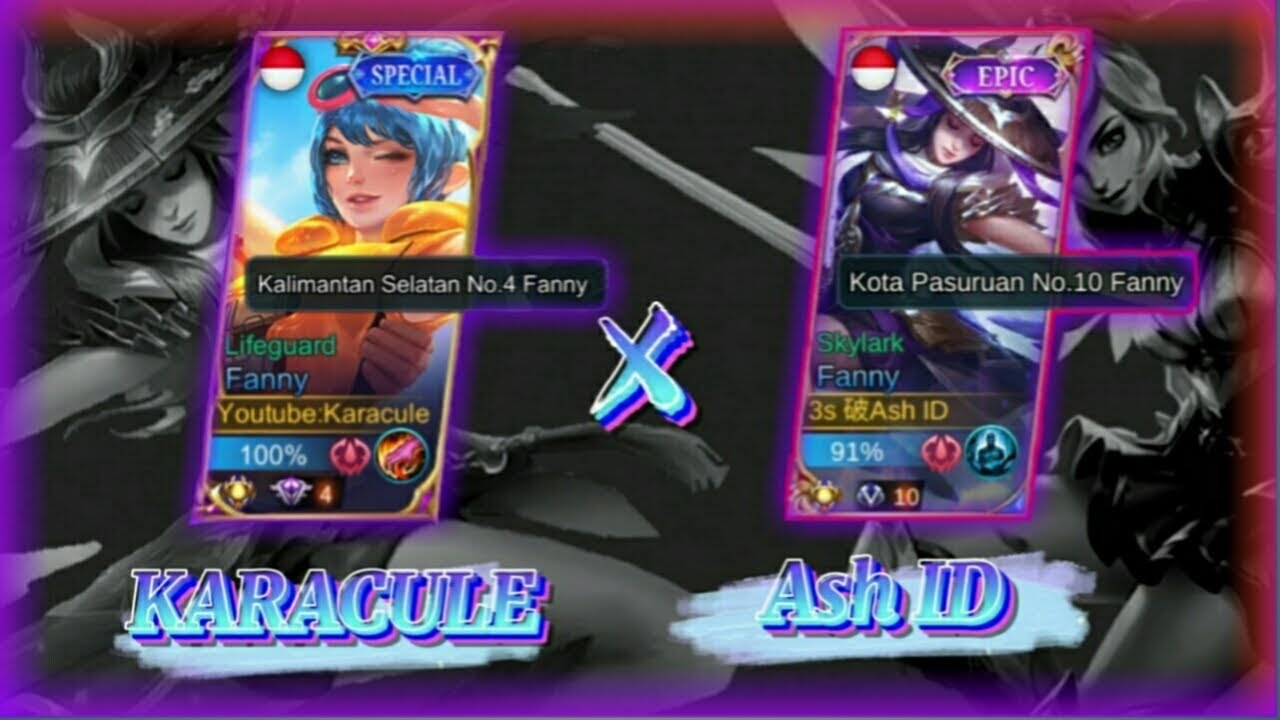 KARACULE x ASH ID ⚡️!! COLABORATION FANNY MONTAGE | MOBILE LEGENDS BANG ...