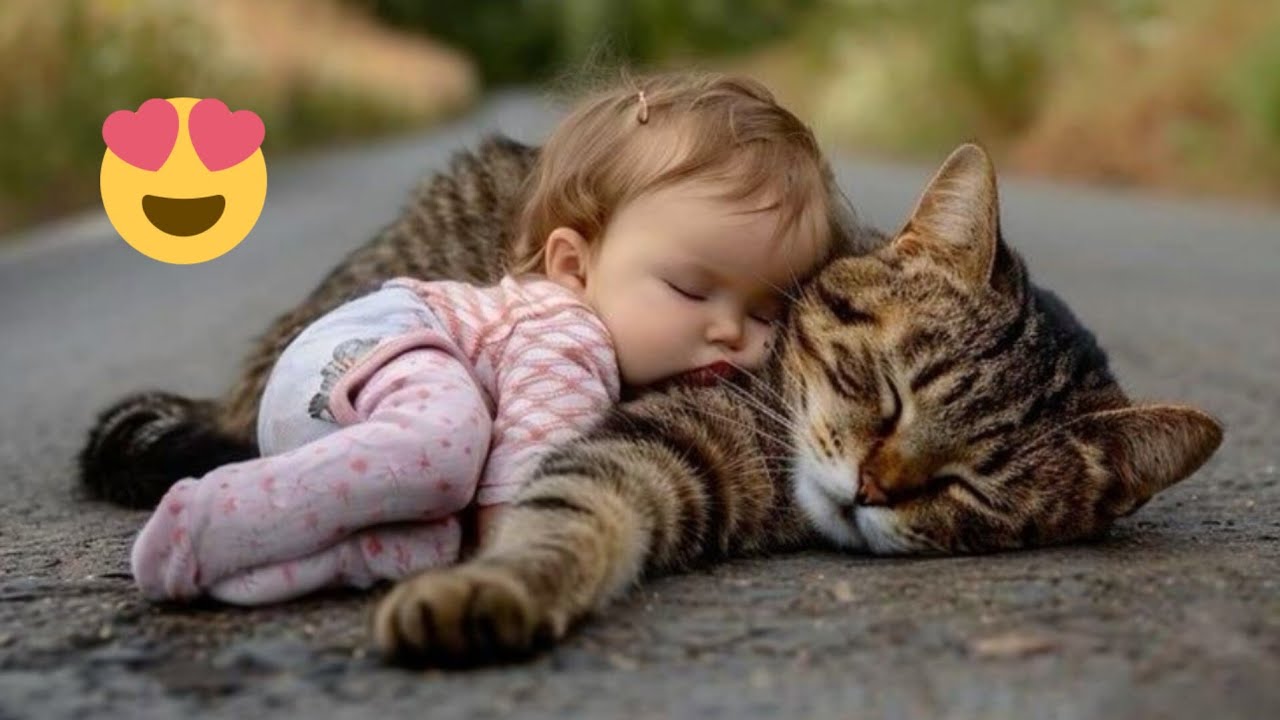 Laughs Guaranteed: Cats and Babies Being Ridiculously Adorable!"😅 - YouTube