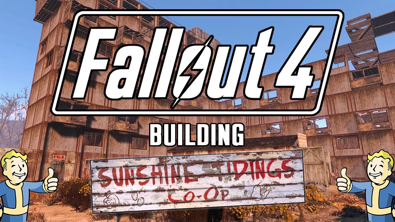 Part Twelve - Building Sunshine Tidings Co-Op - Fallout 4, No Mods ...
