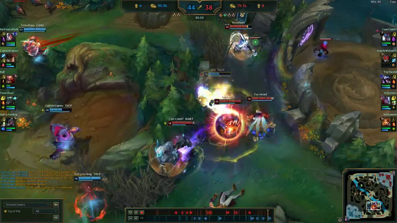 League of legends final battle - YouTube