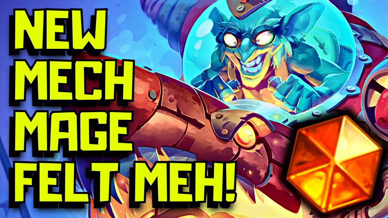New Shark Mech Mage Festival Of Legends Deck - YouTube