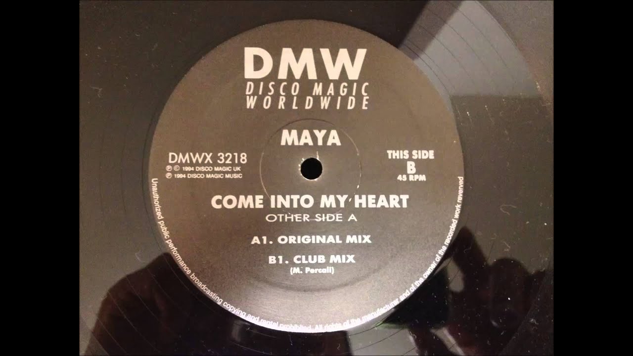 Maya - Come Into My Heart - YouTube