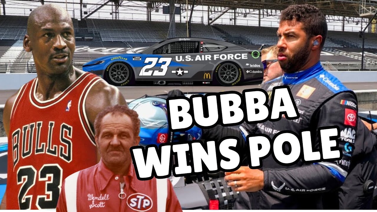 Bubba Wallace Wins Pole At Darlington NASCAR Fans UPSET - YouTube
