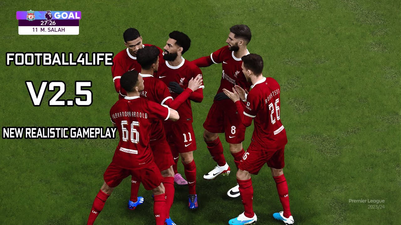 FOOTBALL4LIFE V2.5 - NEW REALISTIC GAMEPLAY - PES 2021 & FOOTBALL LIFE ...