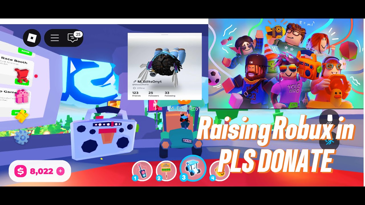 Raising robux in PLS DONATE goal 30k🔥🤪 - YouTube