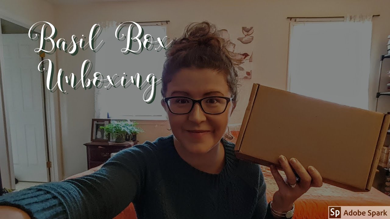 Basil Box Subscription Unboxing | August 2017 - YouTube