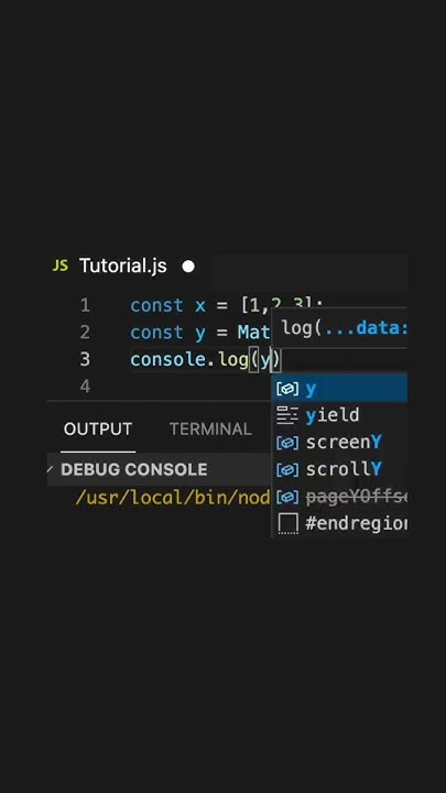 how to use the Math methods Math.max() and Math.min() #coding #javascript #tutorial #shorts ...
