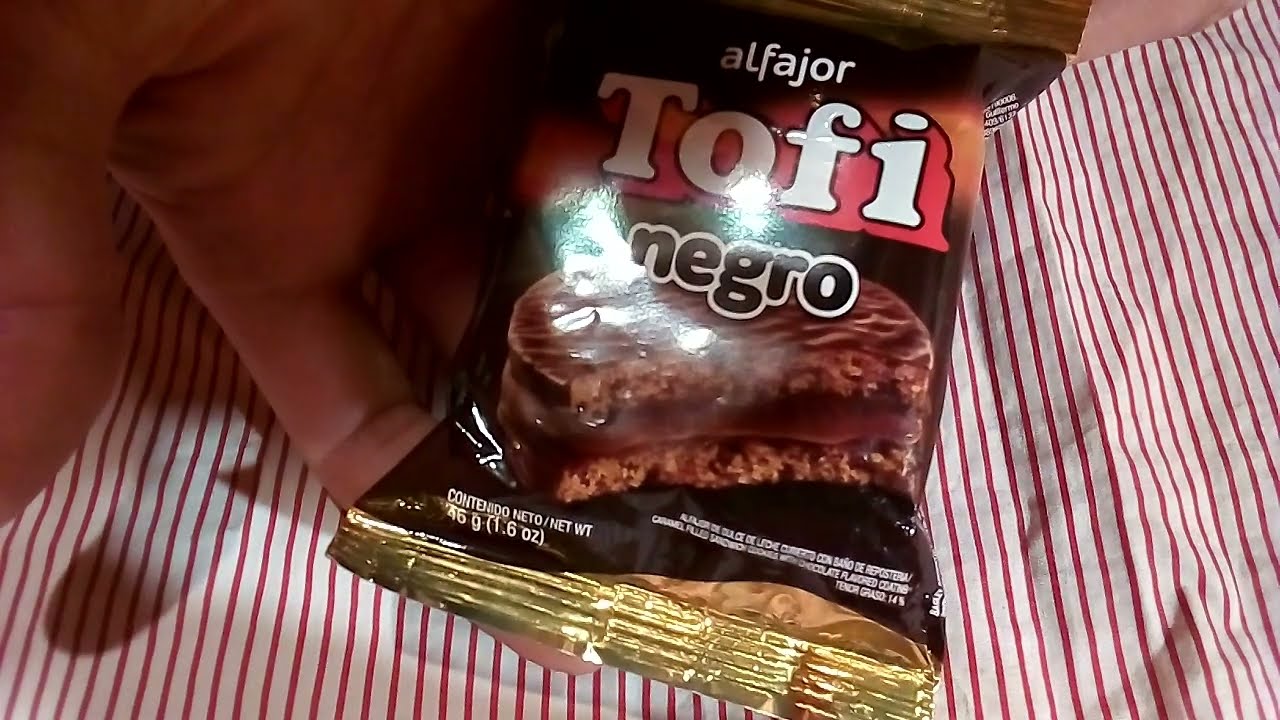 ALFAJOR TOFI NEGRO - YouTube