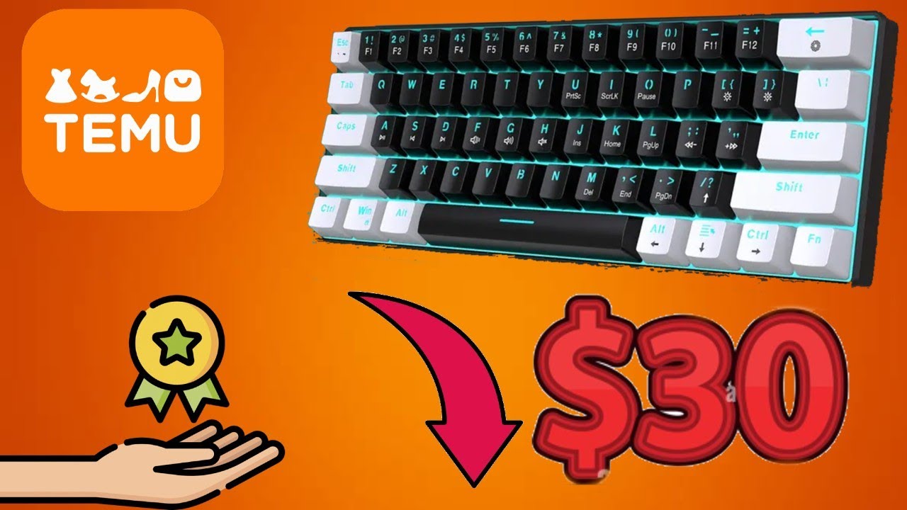 Este teclado de temu podria romper el mercado - YouTube