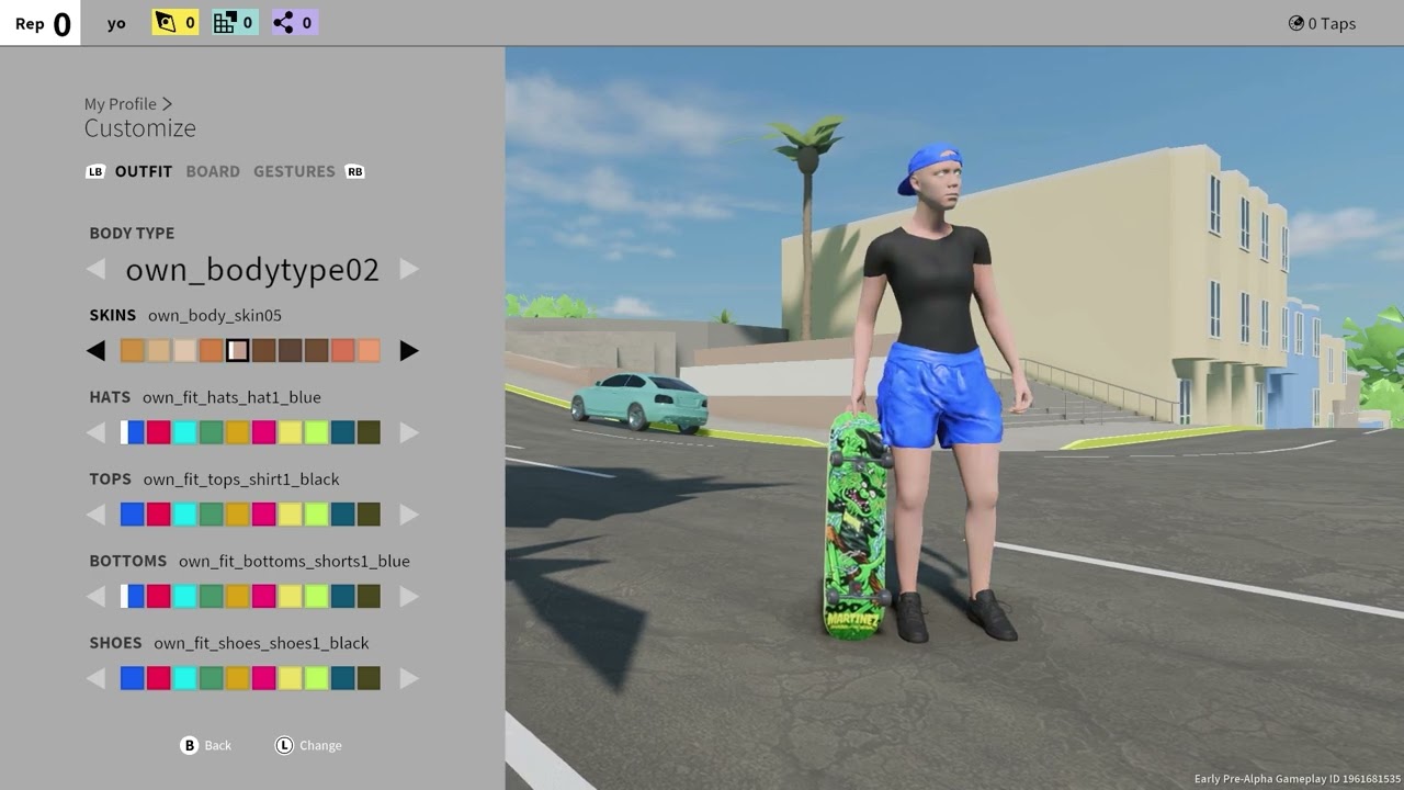 Skate 2 Character Creation