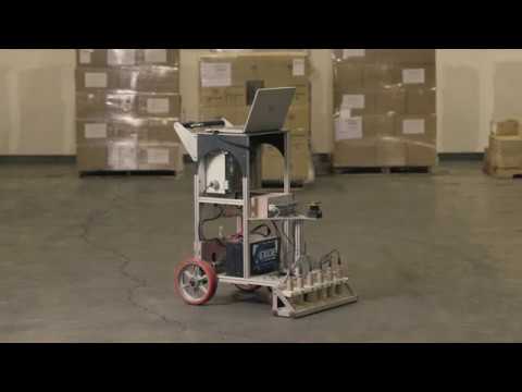 ERG 102F Alpha/Beta Floor Contamination Monitor - YouTube